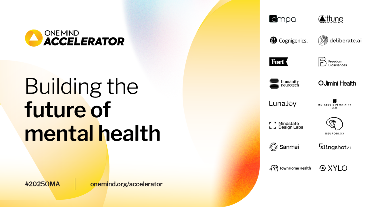 One Mind Accelerator Announces Third Cohort of Mental Health Startups ...