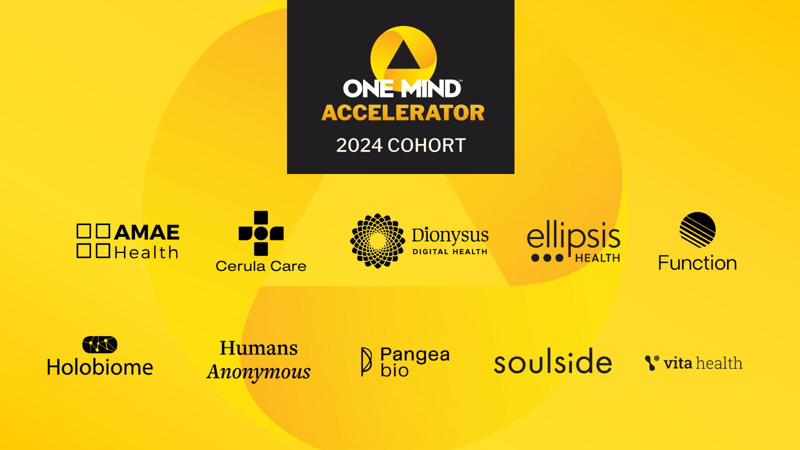 One Mind™ Accelerator Announces Second Cohort of Mental Health Startups ...