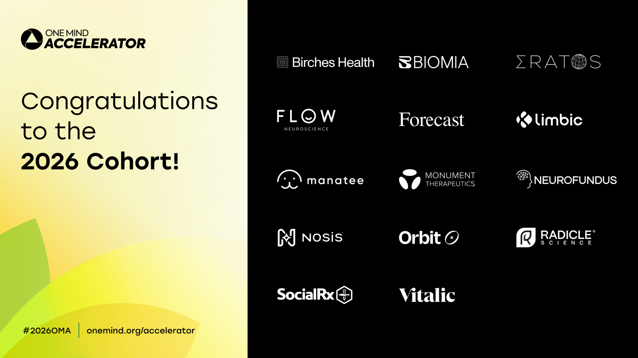 One Mind Accelerator Announces Fourth Cohort of Startups, Advancing ...